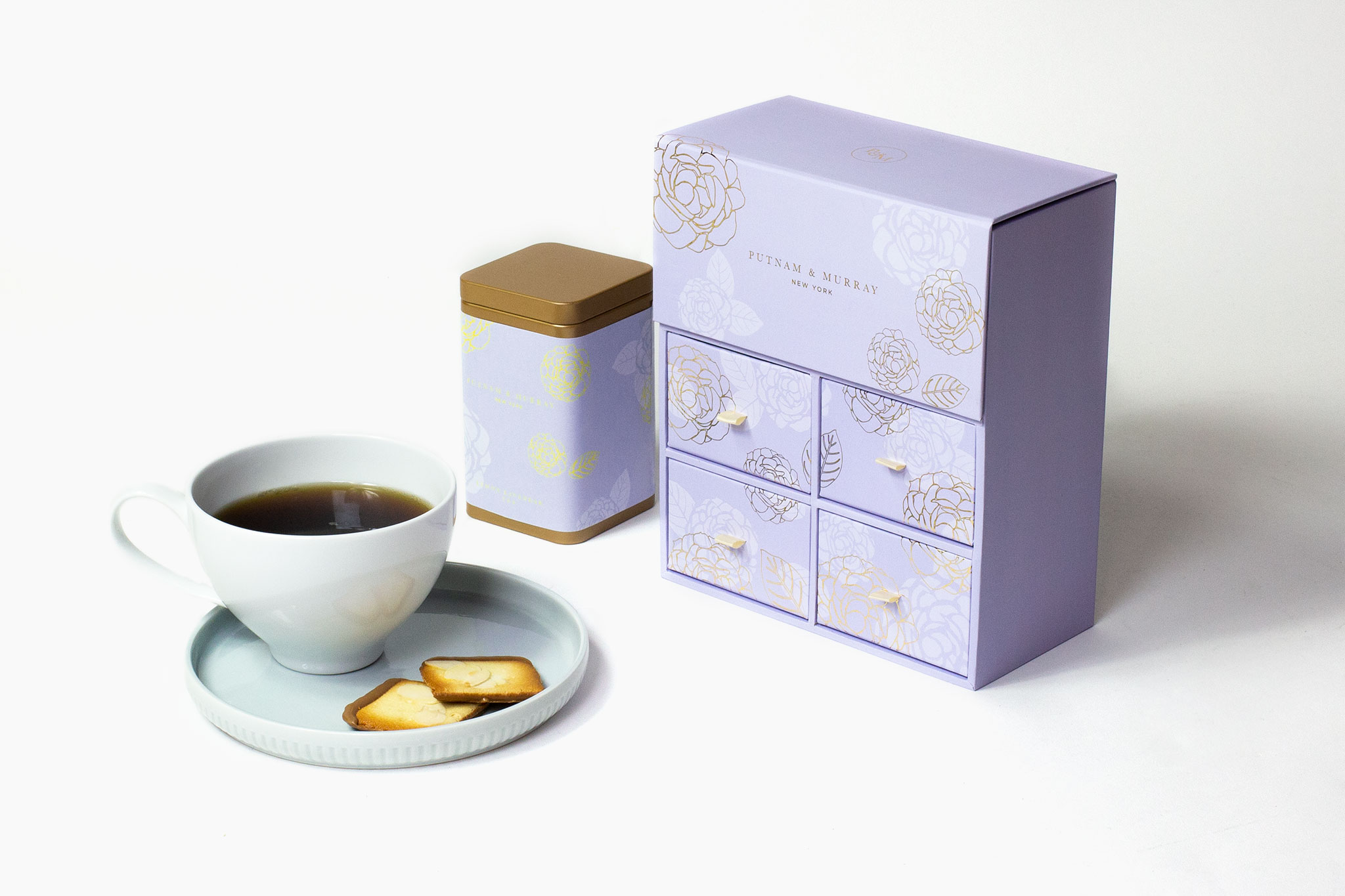 PUTNAM & MURRAY Premium Tea Set Box - Gala De Luxe